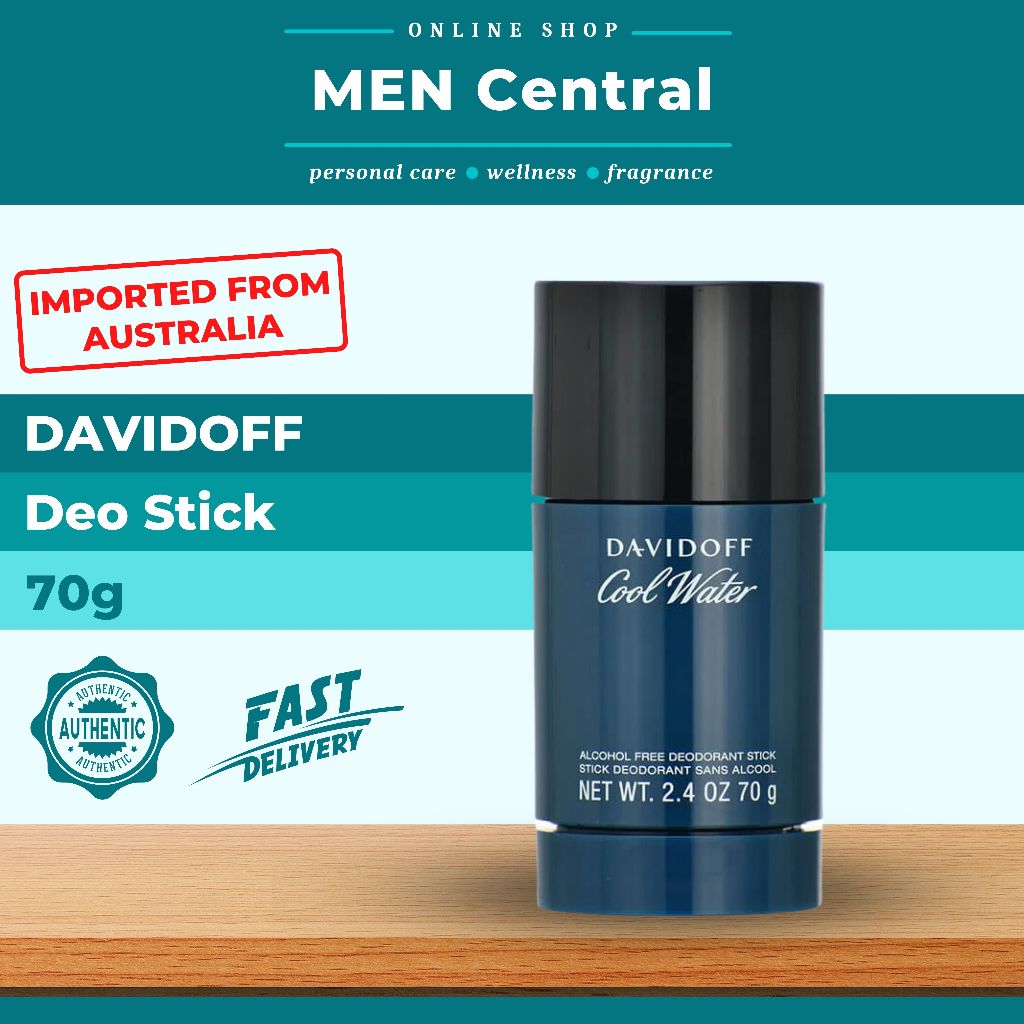 Davidoff Cool Water Deodorant Stick (70g) | Shopee Philippines