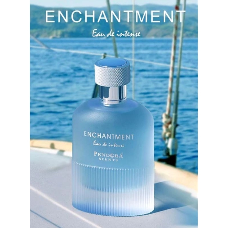ENCHANTMENT BLUE HOMME EAU INTENSE (LIGHT BLUE INTENSE MAN) | Shopee ...