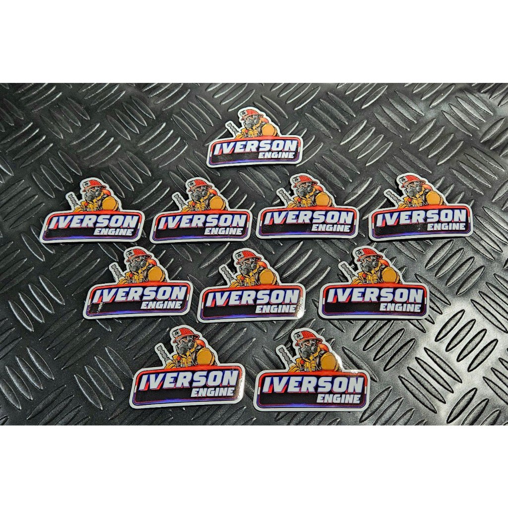 IVERSON ENGINE 10 Pieces Sticker Set Packs | Shopee Philippines