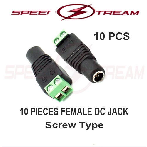 CCTV DC Jack Female Connector 10 Pcs | Shopee Philippines