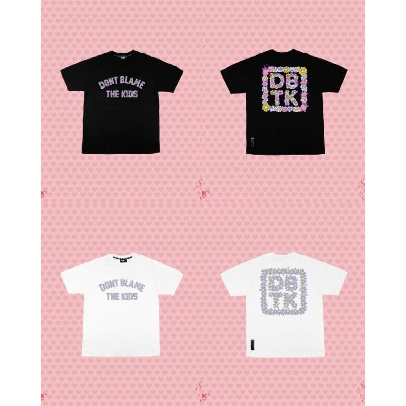 DBTK Elementary Floral Tee | Regular Fit | Black and White | Maico Hook ...