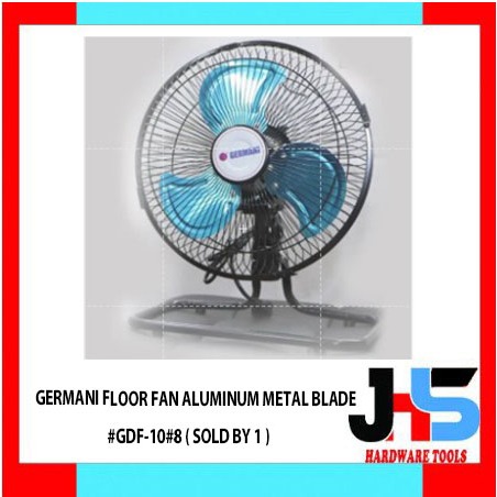 JHS GERMANI FLOOR FAN ALUMINUM METAL BLADE #GDF-10#8 ( SOLD BY 1 ...