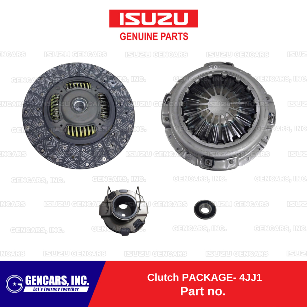 Isuzu Clutch Package for Dmax 4JJ1 2018-2019 (Genuine Parts) | Shopee ...