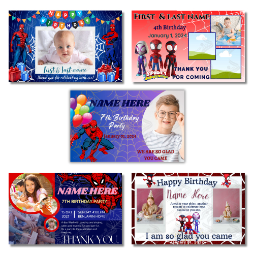 Spider Man Ref Magnet ATM Size Souvenir/Birthday | Shopee Philippines