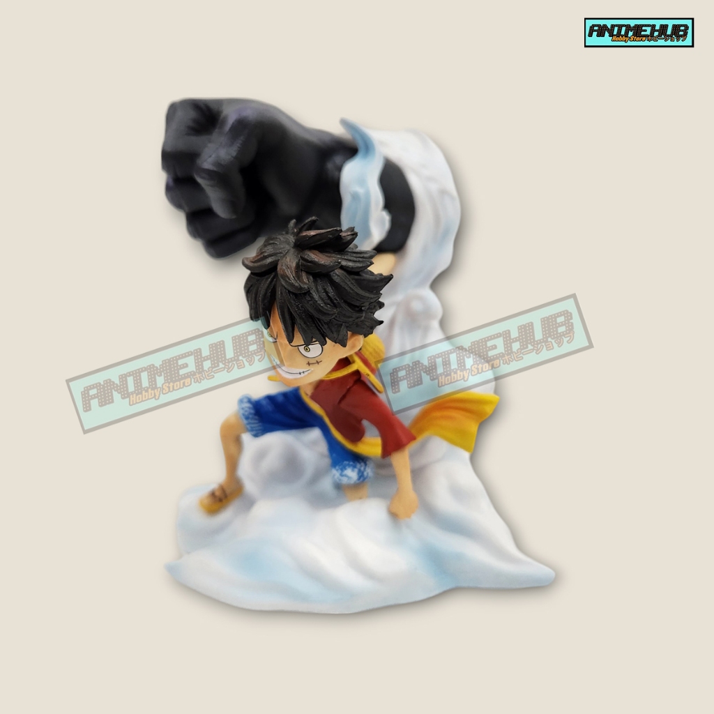 GK OMOS Knock Off One Piece WCF Luffy Gear 3 Haki | Shopee Philippines
