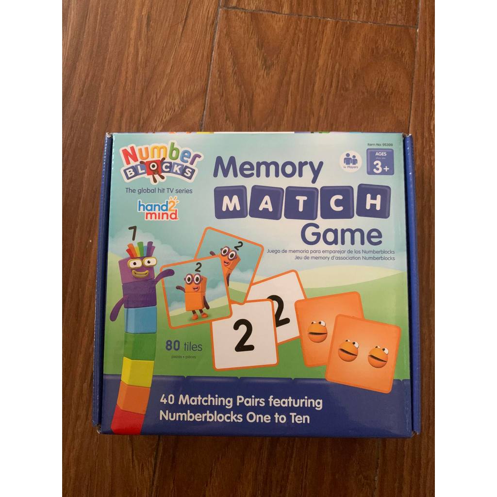 Numberblocks Memory Match Game, Preschool Learning Activities, Toddler ...