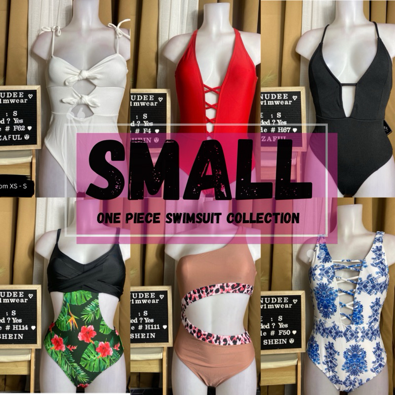 SMALL Size - One Piece Swimsuit Collection #11 | Shopee Philippines