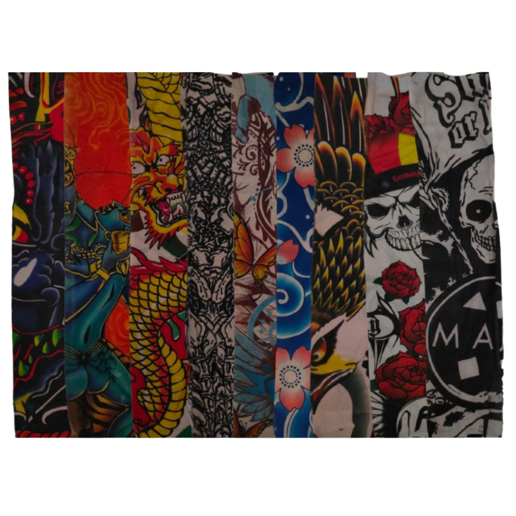 MOTORCYCLE ANTI-UV DUST HAND SOCK ARM TATTOO SLEEVES 1 PAIR (2PCS ...