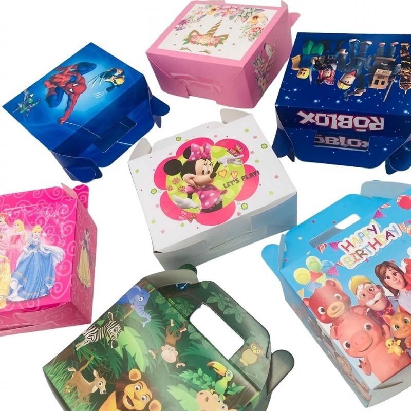 6pcs Character Loot Box Cars Minecraft Basketball Avengers Boss Baby ...