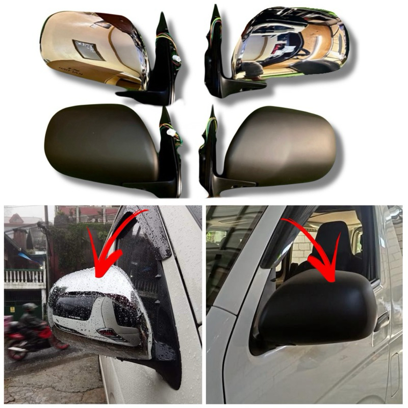 Toyota Hiace Decontent Cargo 2020 - 2024 JDM Retractable Side Mirror ...