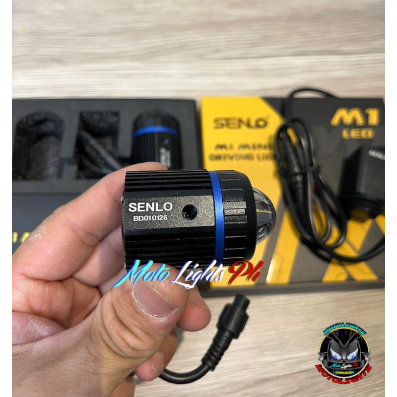 4.4 SALE Senlo M1A Mini driving light V3 White+Yellow( 3 modes) 4 wires ...
