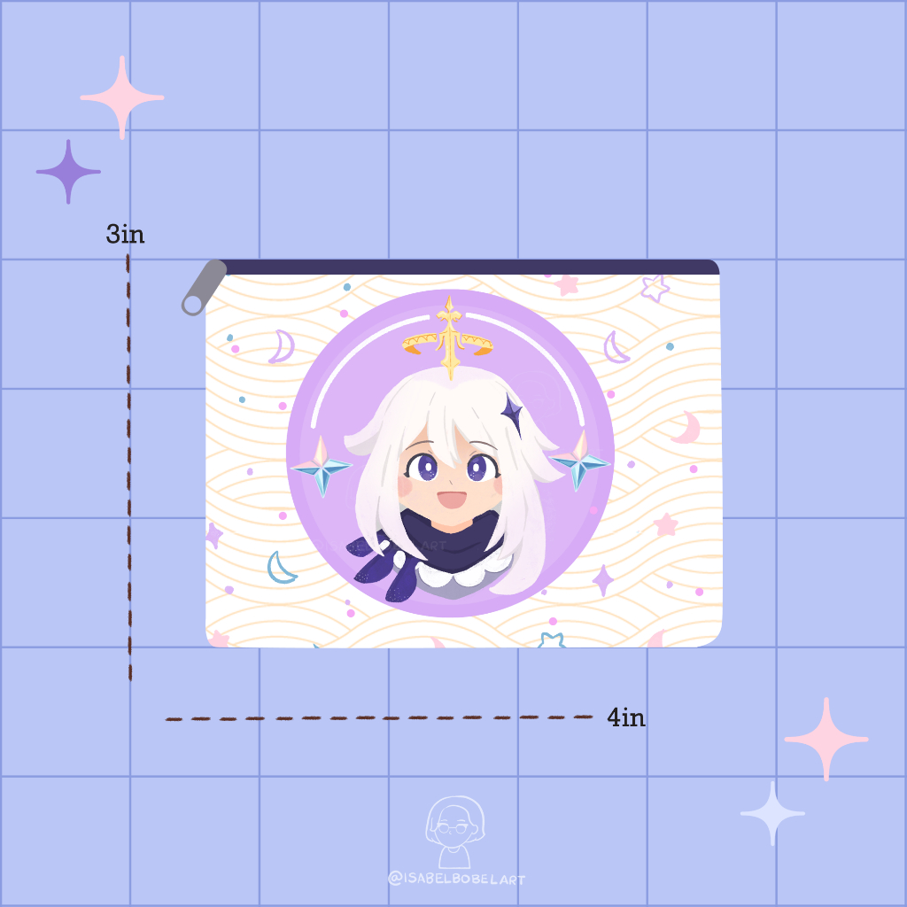 Genshin Impact Paimon Small Pouch Back to back same design | Shopee ...