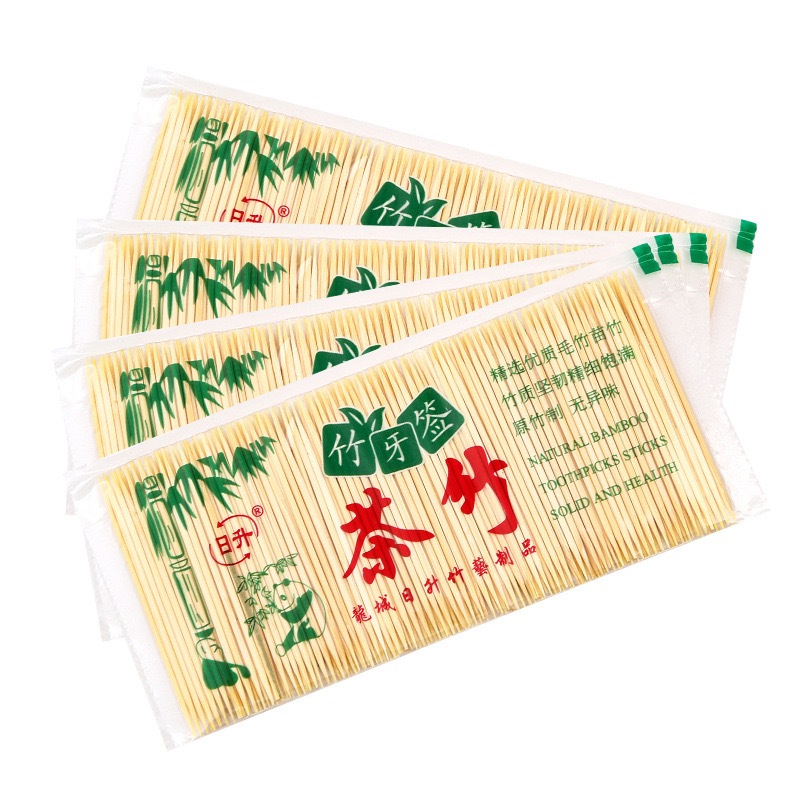Natural Bamboo Toothpick Durable Wood Dental Bamboo Picks Home ...