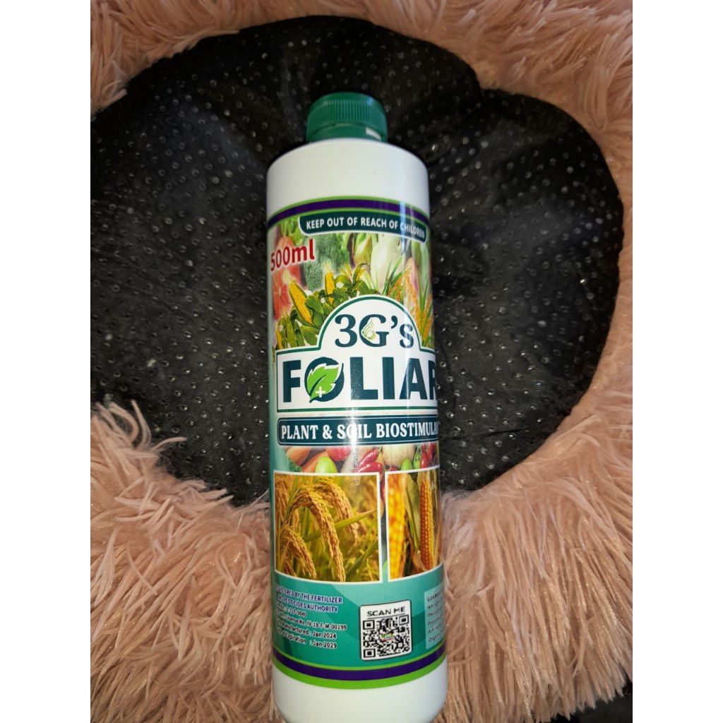 3G'S ORGANIC FOLIAR | PLANT AND SOIL BIOSTIMULANT | 500ML | 250ML | ON ...
