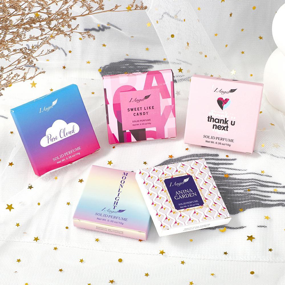 Pure CLoud Sweet Candy Solid Balm Solid Perfume Ladies Long-Lasting ...