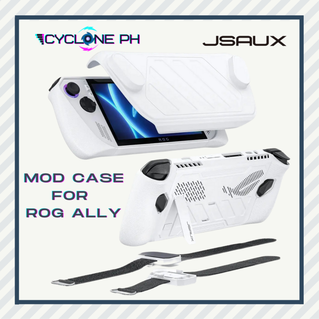 [Cyclone PH] JSAUX Mod Case Kit for ROG Ally with Front Travel Shell ...