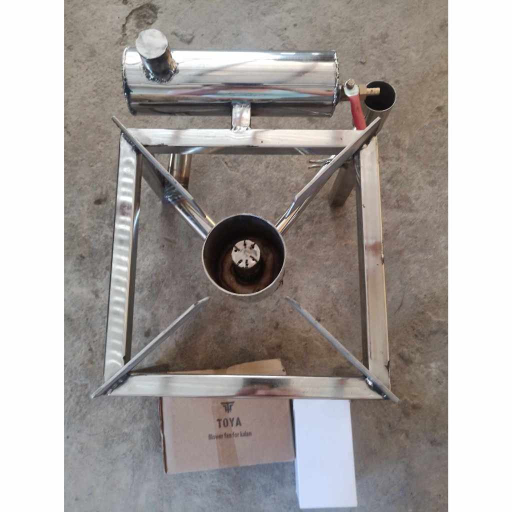 Recca All Stainless Used Oil Kalan For Home / Picnic Use | Shopee ...