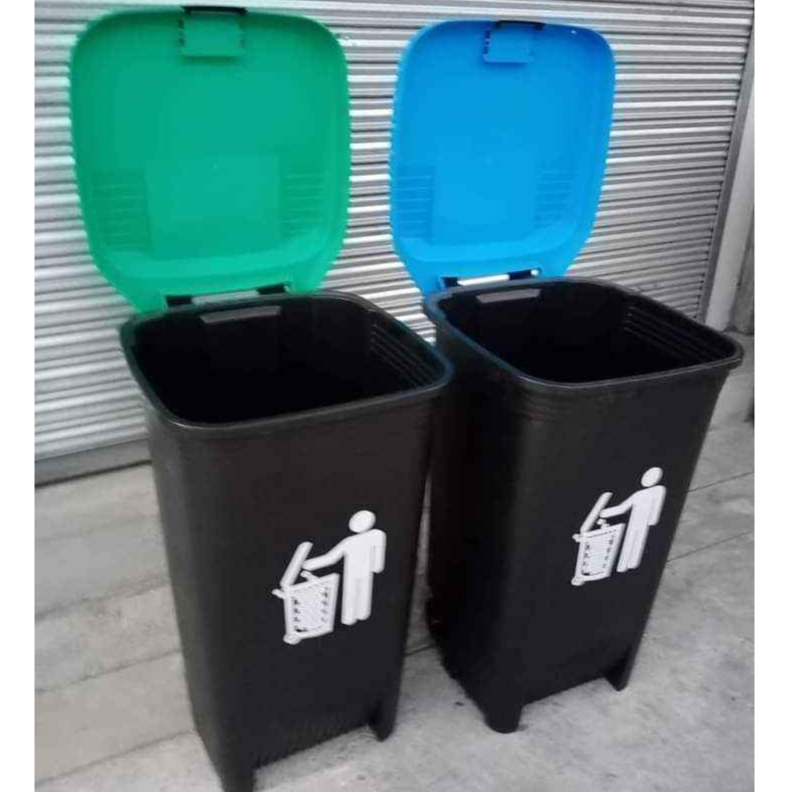 Orocan 80 Liters Trash Bin Trash Can with Wheels and lock Basurahan ...