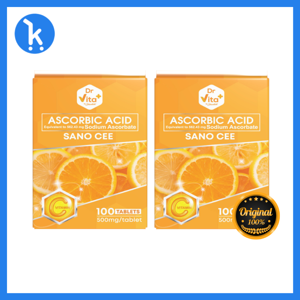 DR. VITA SANO CEE NON-ACIDIC VITAMIN C SODIUM ASCORBATE ASCORBIC ACID ...