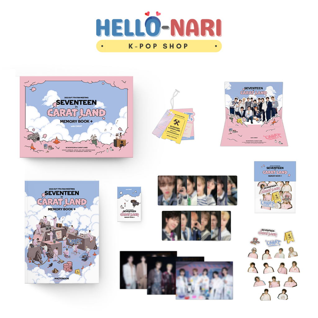 [UNSEALED] 2023 SEVENTEEN 7TH FAN MEETING MEMORY BOOK+ DIGITAL CODE ...