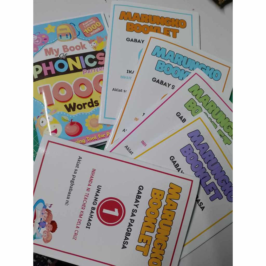 Reading Materials (Marungko Booklet, Phonics Booklet) | Shopee Philippines