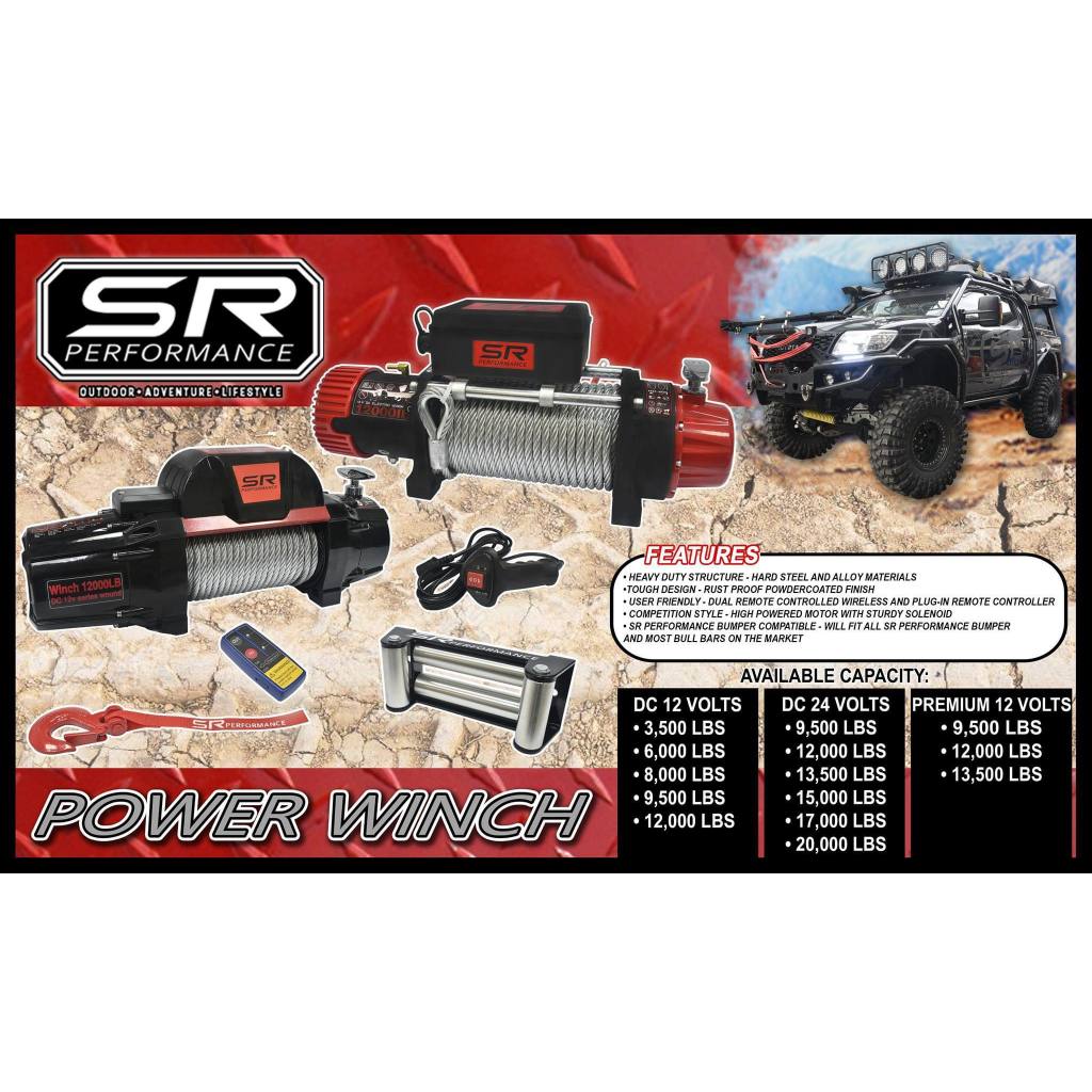 SR PERFORMANCE POWER WINCH | Shopee Philippines
