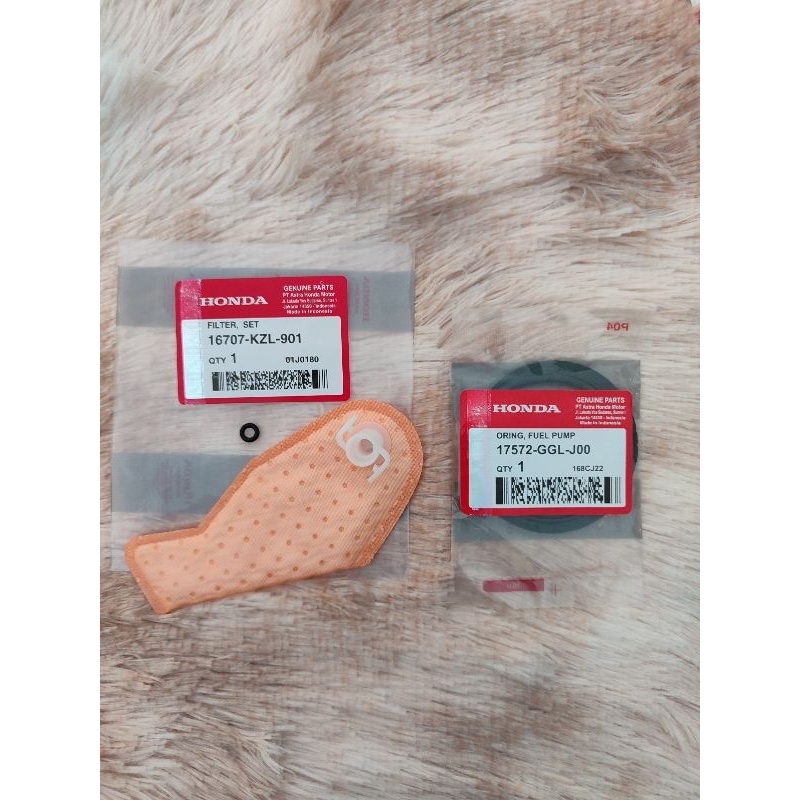 Honda Genuine Parts | Fuel Filter & O'Ring Set for Honda BeAT FI | carb ...