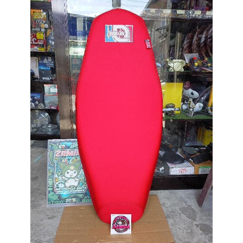 Nathong Flat Seat Color Red NMAX V2 / NMAX V2.1 | Shopee Philippines