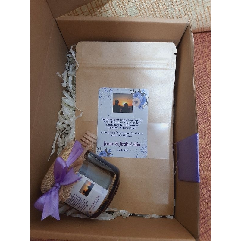 customized box with honey | Shopee Philippines