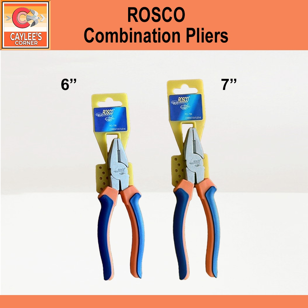 ROSCO Combination Plier 6” & 7” | Shopee Philippines