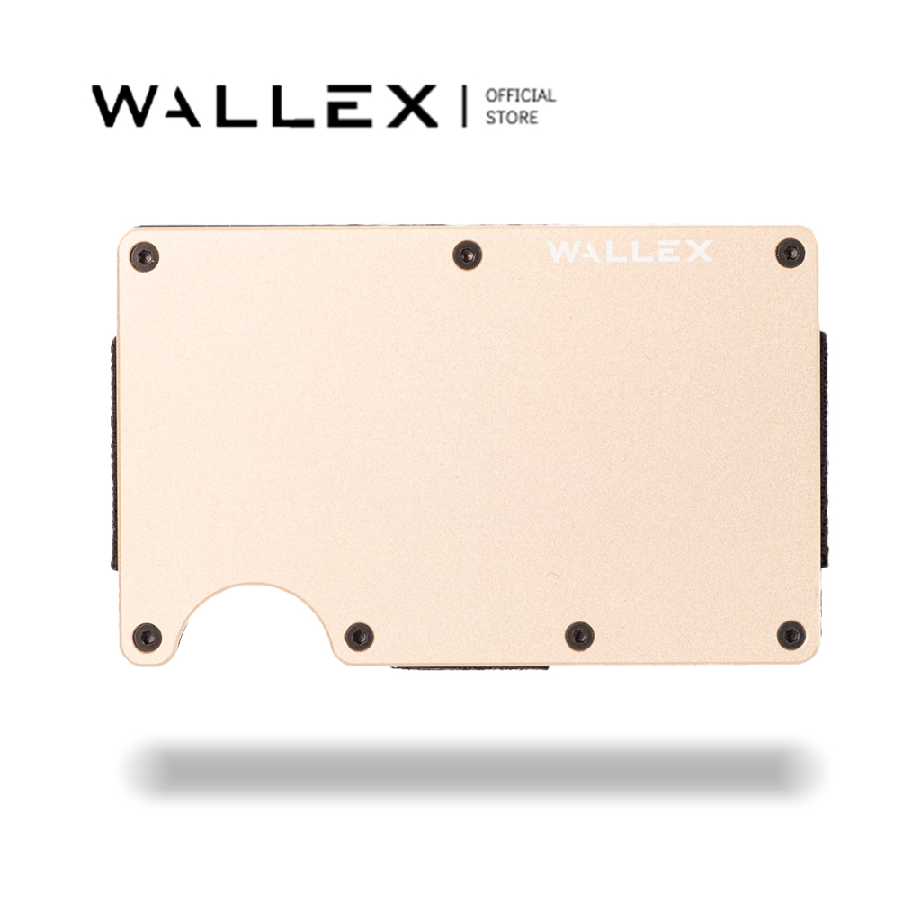 Wallex S Card holder RFID blocking Wallet Cash Strap Airtag | Shopee ...