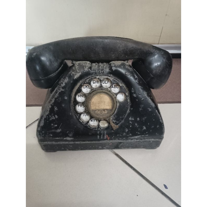 Vintage 1952 Antique Dial Phone Telephone / Signal Corps US ARMY / not ...