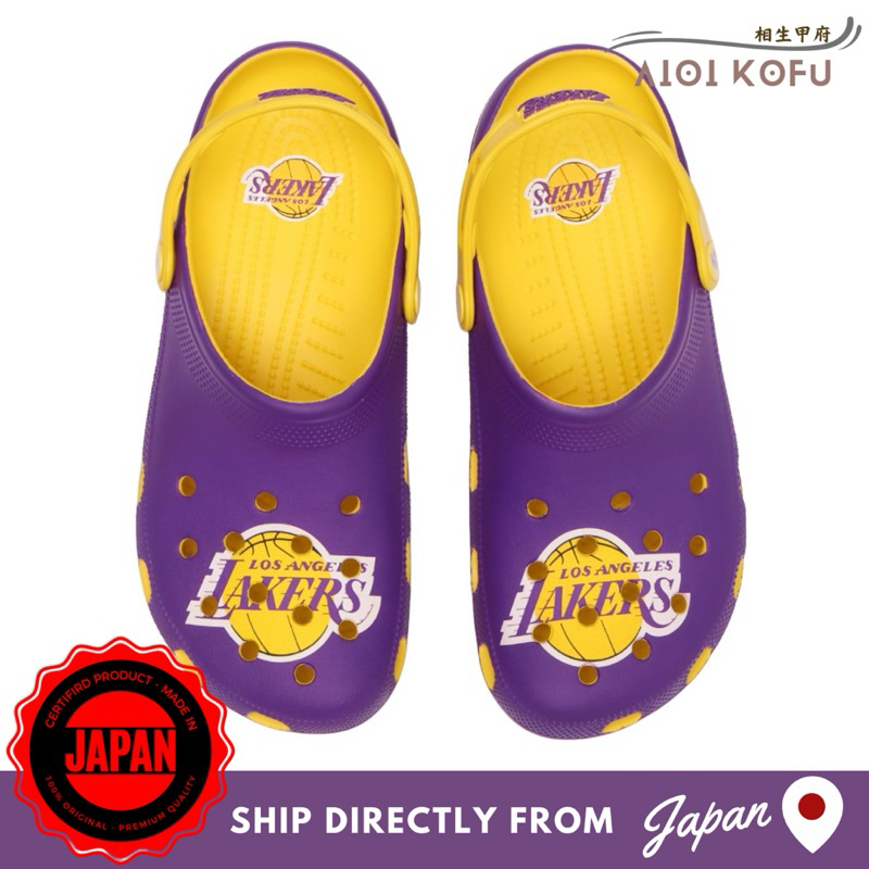 NBA LA Lakers CROCSClassic Clog | Japan Released | Shopee Philippines