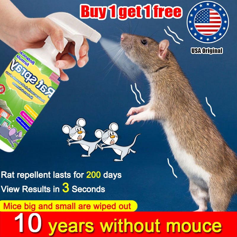 [Buy 1 get 1 free] USA Original rat off spray anti rat spray rat ...