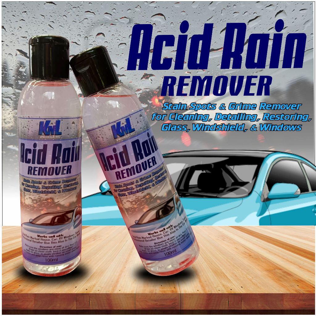 original Watermarks and Acid Rain Stain Remover 100ml Safe and ...