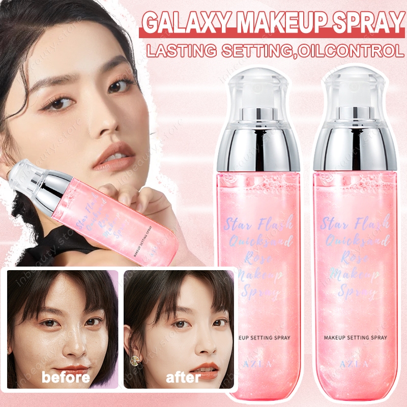 AZLA Galaxy Makeup Spray Fixer Moisturizing Oil Control Long Lasting ...