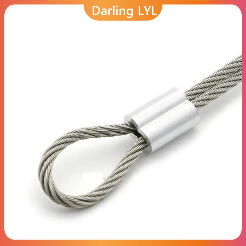 100 Meters 0.8-2mm 304 Stainless Steel Cable line Stranded wire Bare ...