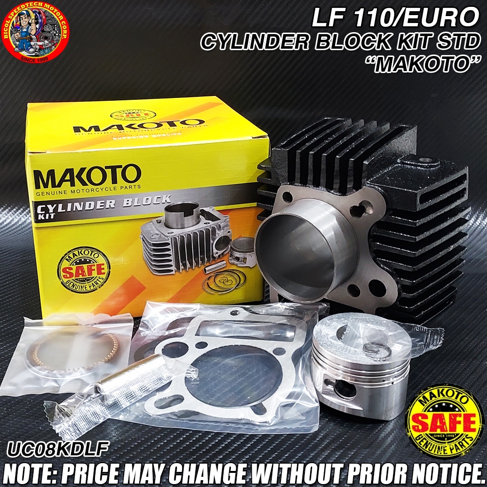 LIFAN 110/EURO 110 CYLINDER BLOCK KIT STANDARD "MAKOTO" (UC08KDLF ...