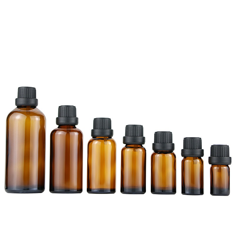 Vial Amber Glass Essential Oil Bottle w/Dripper for Fragrance ...