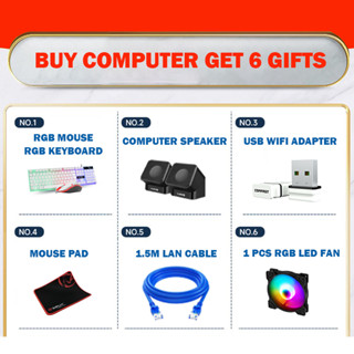 Intel Core i5 / i7 Desktop Computer Quad-Core 8 Thread 16GB RAM 512GB ...