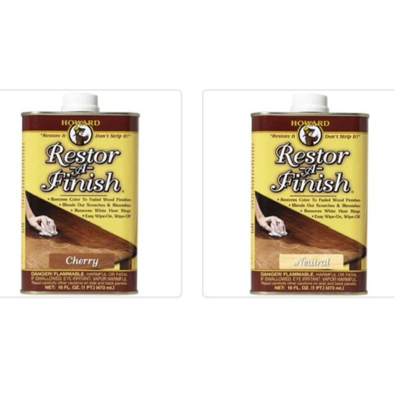 Howard Restore Finish Color Faded Wood Blends Out Scratch Remove White ...