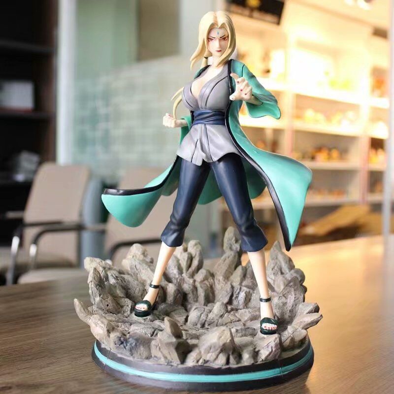 Little akiba anime Naruto Tsunade figure model toy with box | Shopee ...