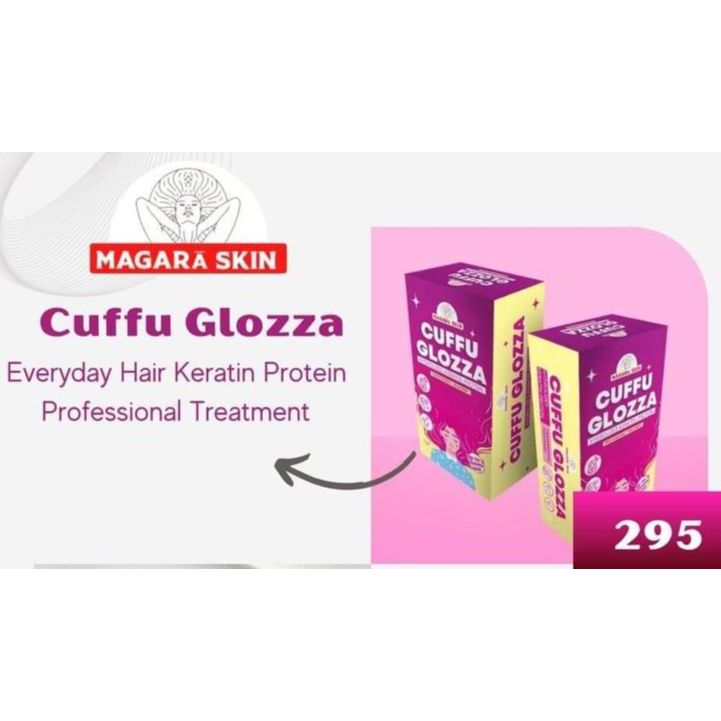 Cuffu Glozza Keratin Protein Hair Treatment 25ml per sachet by Magara ...