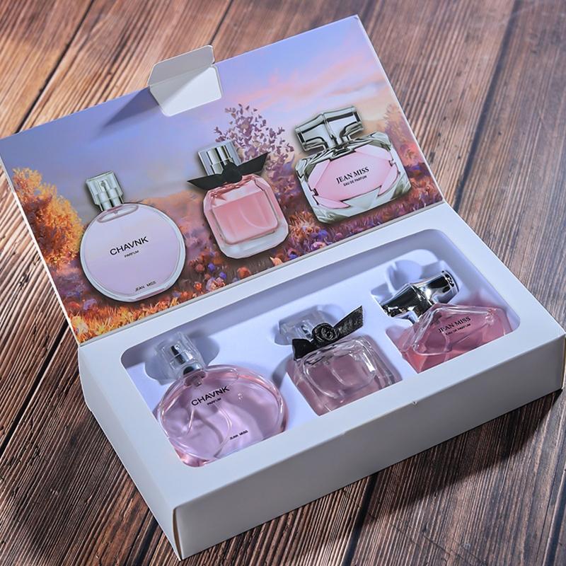 Gift Box Set Women's Perfume Set/Perfume Lasting/Coco Encounter Heart Talk Gift Set 30ml *3 ...