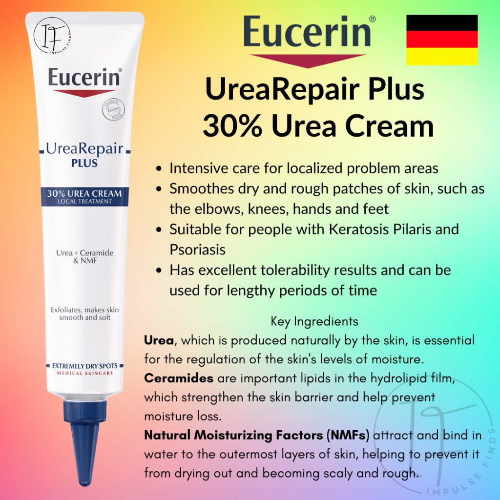 Eucerin UreaRepair Plus Cream 30% Urea 75ml | Shopee Philippines