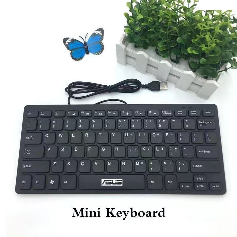 fast New Multimedia USB Mini Keyboard Universal For PC Laptop(RANDOM ...