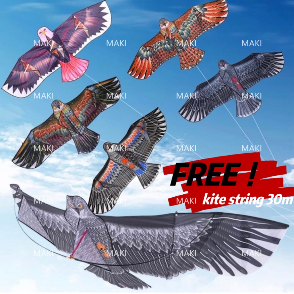 Saranggola malaki eagle kite for kids animal kite for adult with string ...