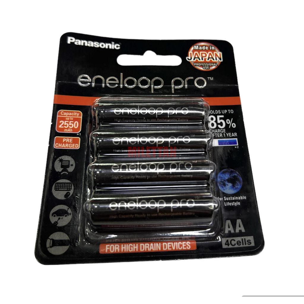Panasonic Eneloop Pro AA Battery [Original] | Shopee Philippines