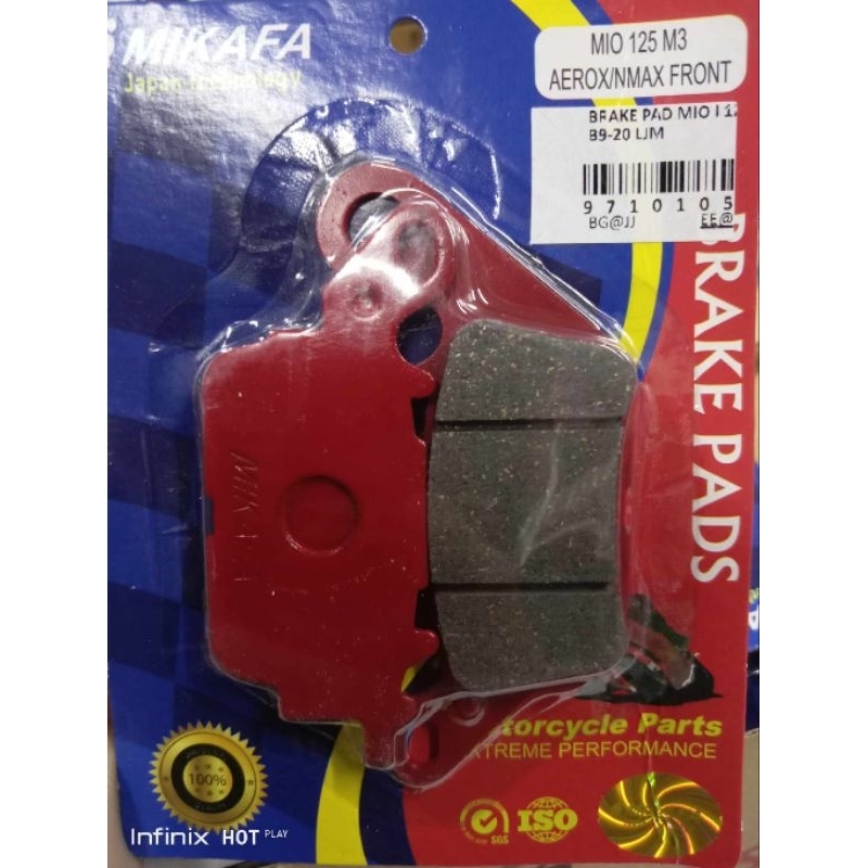 bh BREAK PADS FOR MIO I 125 / M3, AEROX BREAK PADS, NMAX BREAK PADS ...