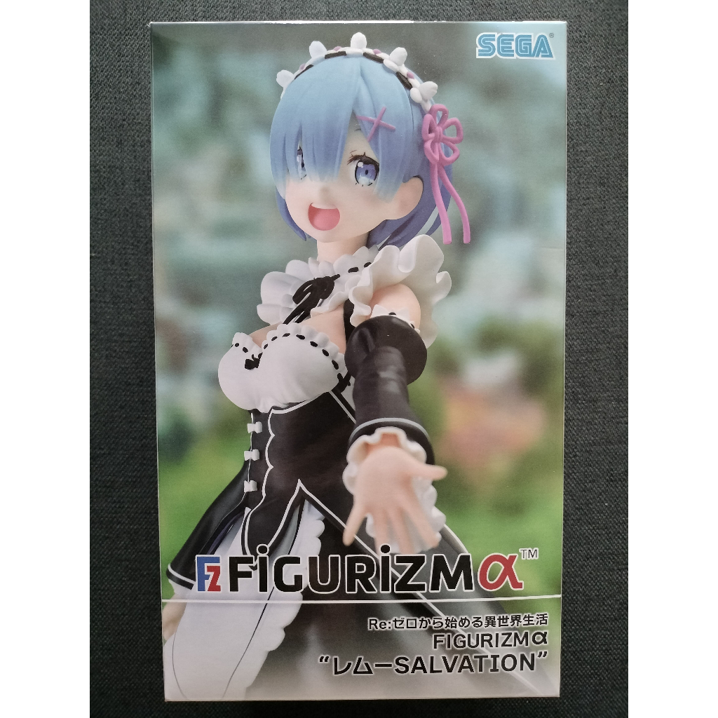 Authentic: [Re:Zero] Rem Figurizm - Anime Figure Toys | Shopee Philippines